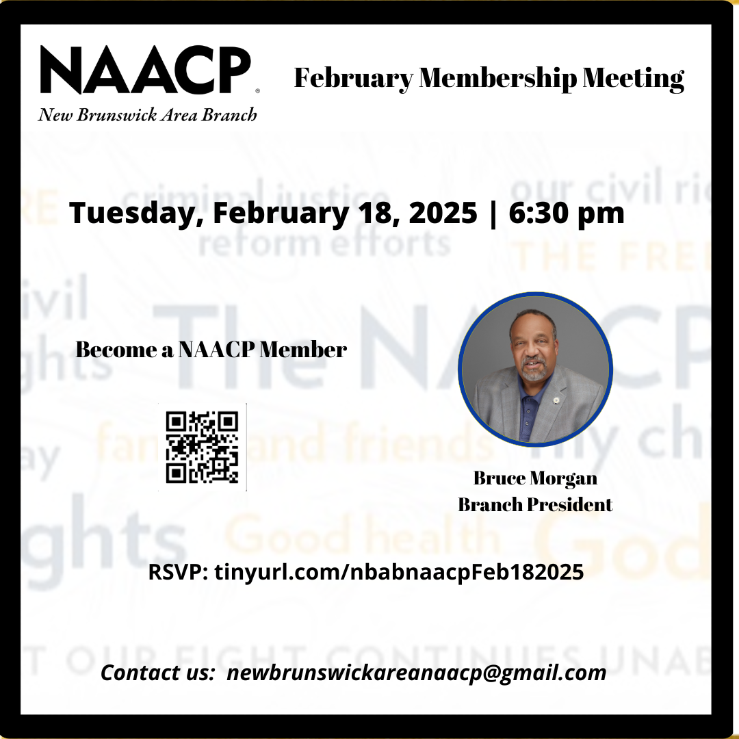 New Brunswick Area NAACP | Proudly Serving Middlesex and Somerset ...